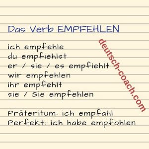 EMPFEHLEN - Deutsch-Coach.com