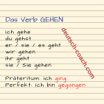 GEHEN und FAHREN - Deutsch-Coach.com